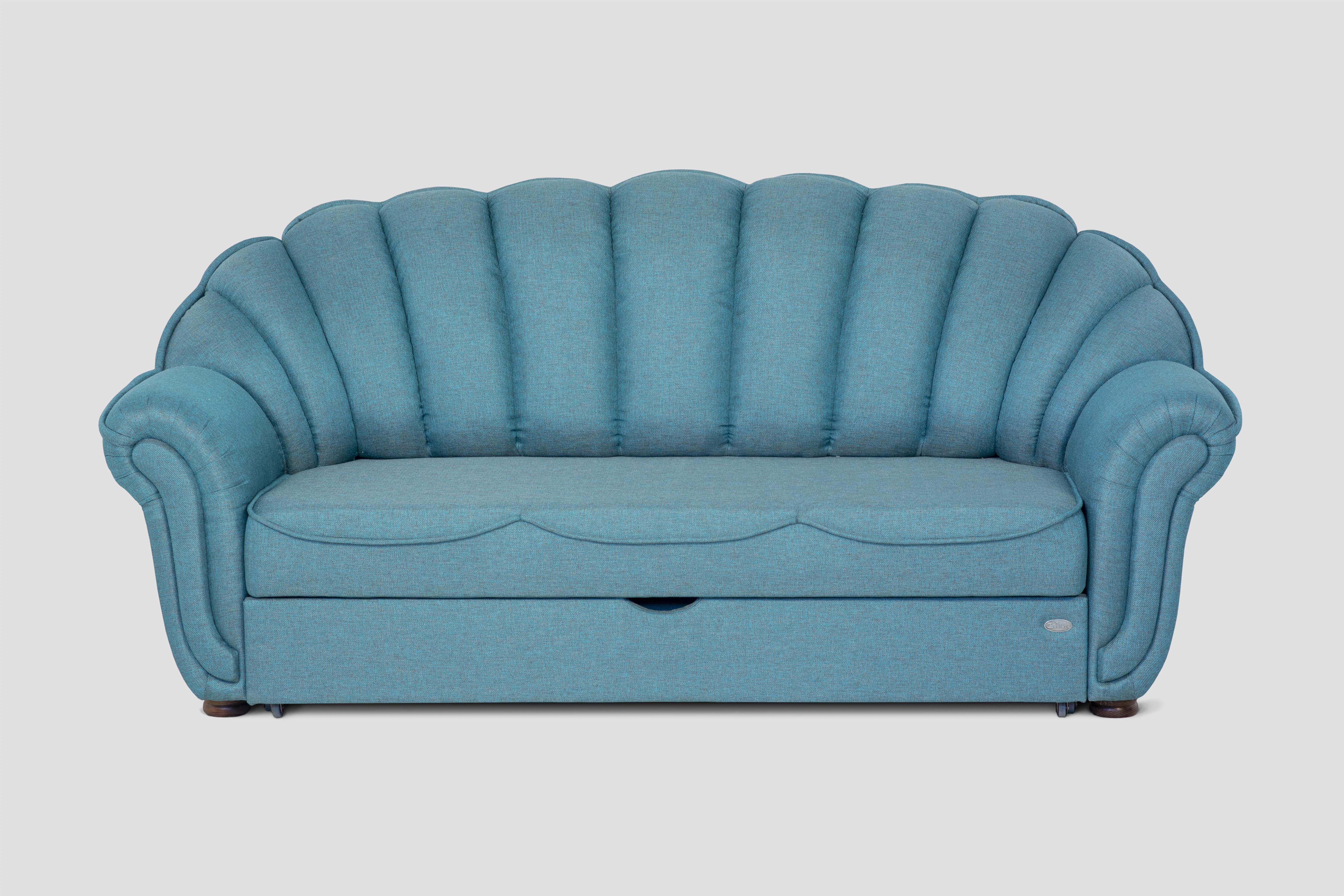 Canapea de culoare albastru marin în stil clasic | Confort